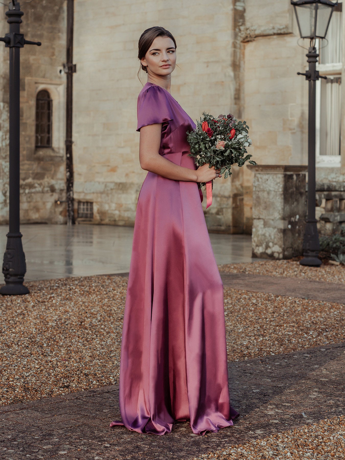 Ruby-Rose Bridesmaid Dress | Constellation Âme
